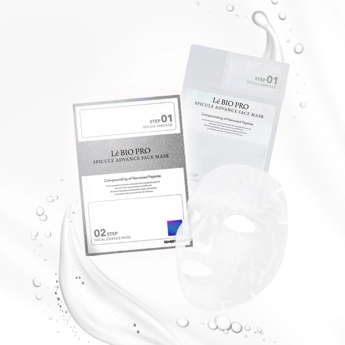 Le BIO PRO Spicule Advance Face Mask 5 pieces | BEAUTY GARAGE INC.