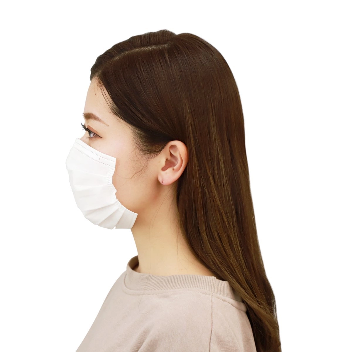 Seal mask No string 5 steps pleats x 3 layers type 50 pieces | BEAUTY ...